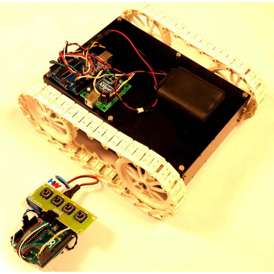 Buy Zigbee Controlled All Terrain Robot Using Arduino Elementzonline